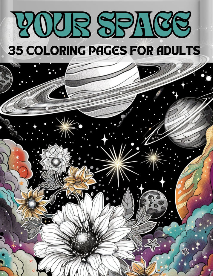 35 Unique Space Coloring Pages for Adults – My Coloring Zone