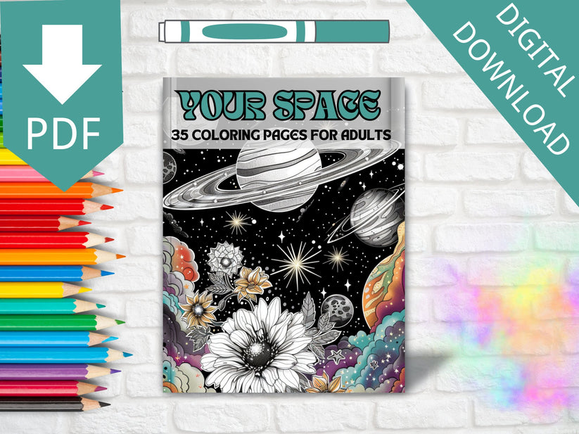 35 Unique Space Coloring Pages for Adults – My Coloring Zone