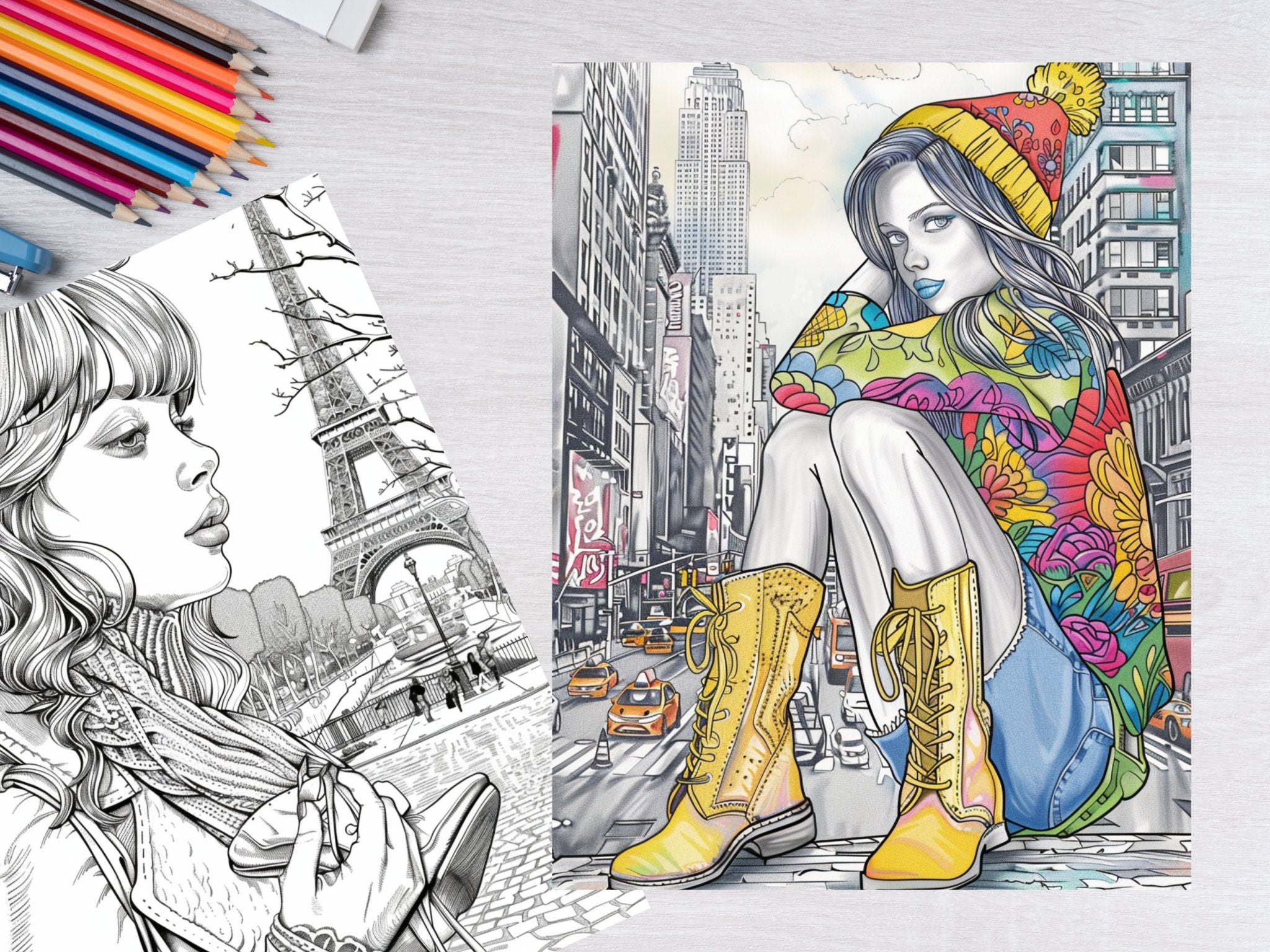 40 Cute Fashion Girls Coloring Pages – My Coloring Zone