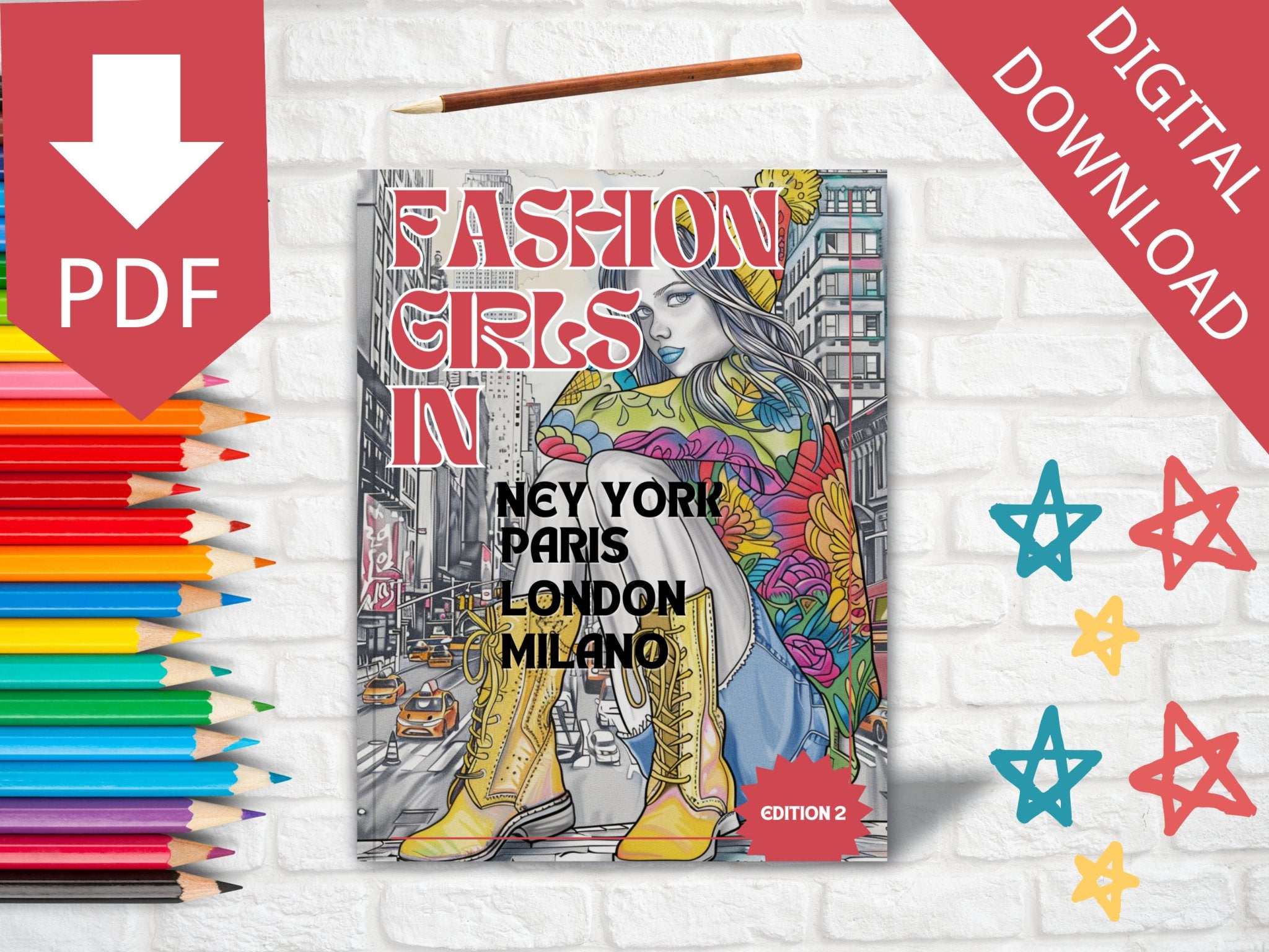 40 Cute Fashion Girls Coloring Pages – My Coloring Zone