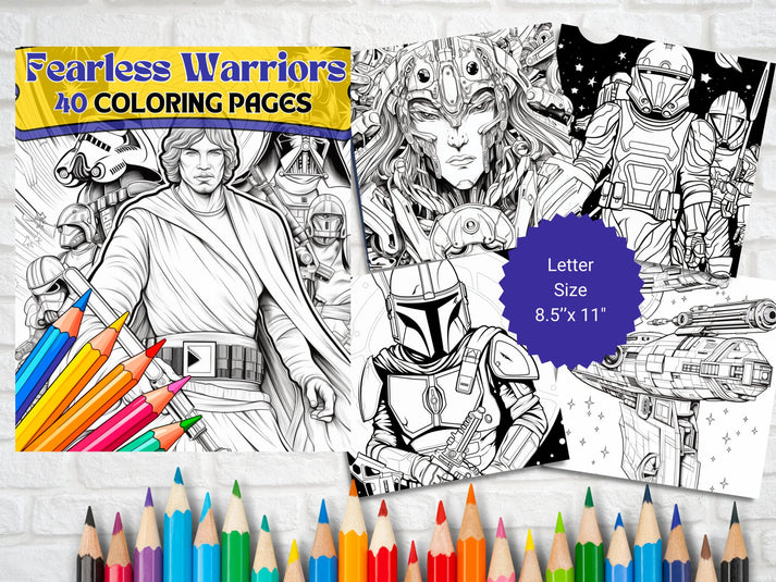 40 Fearless Warriors Coloring Pages – My Coloring Zone