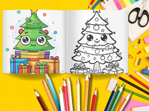 45 Cute Christmas Coloring Pages – My Coloring Zone