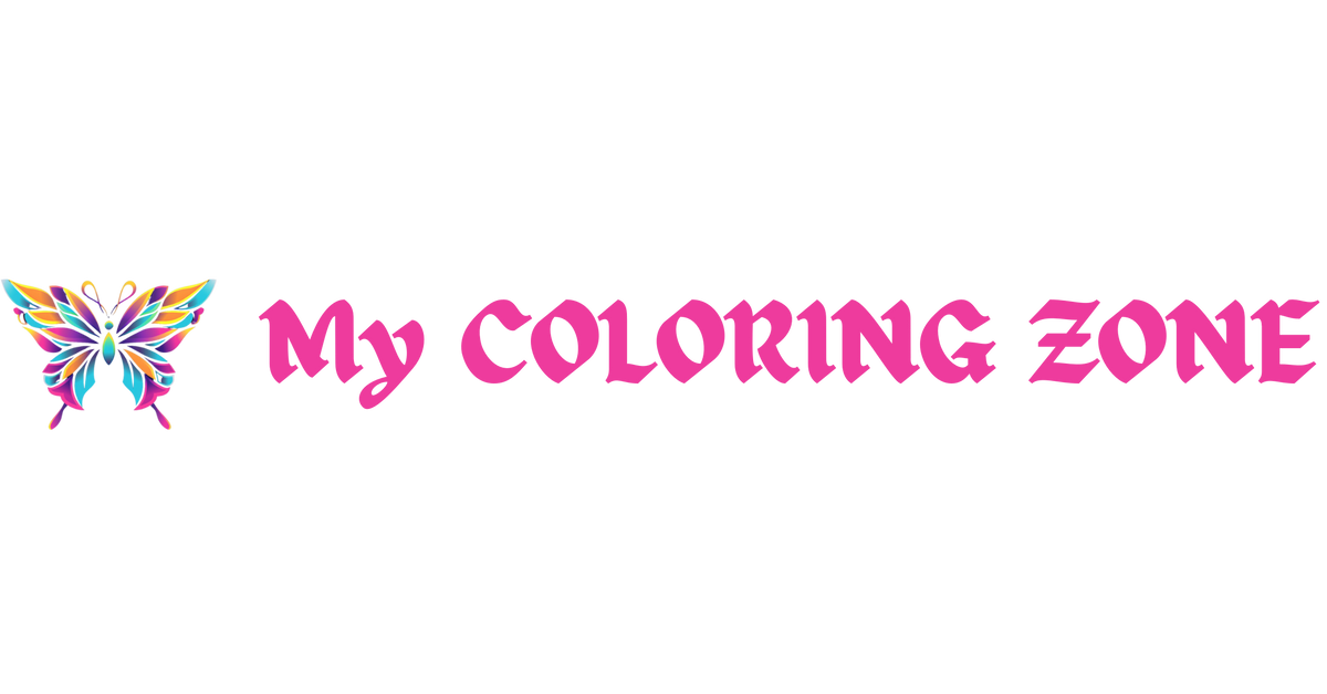 Easy Cute Coloring Pages – My Coloring Zone